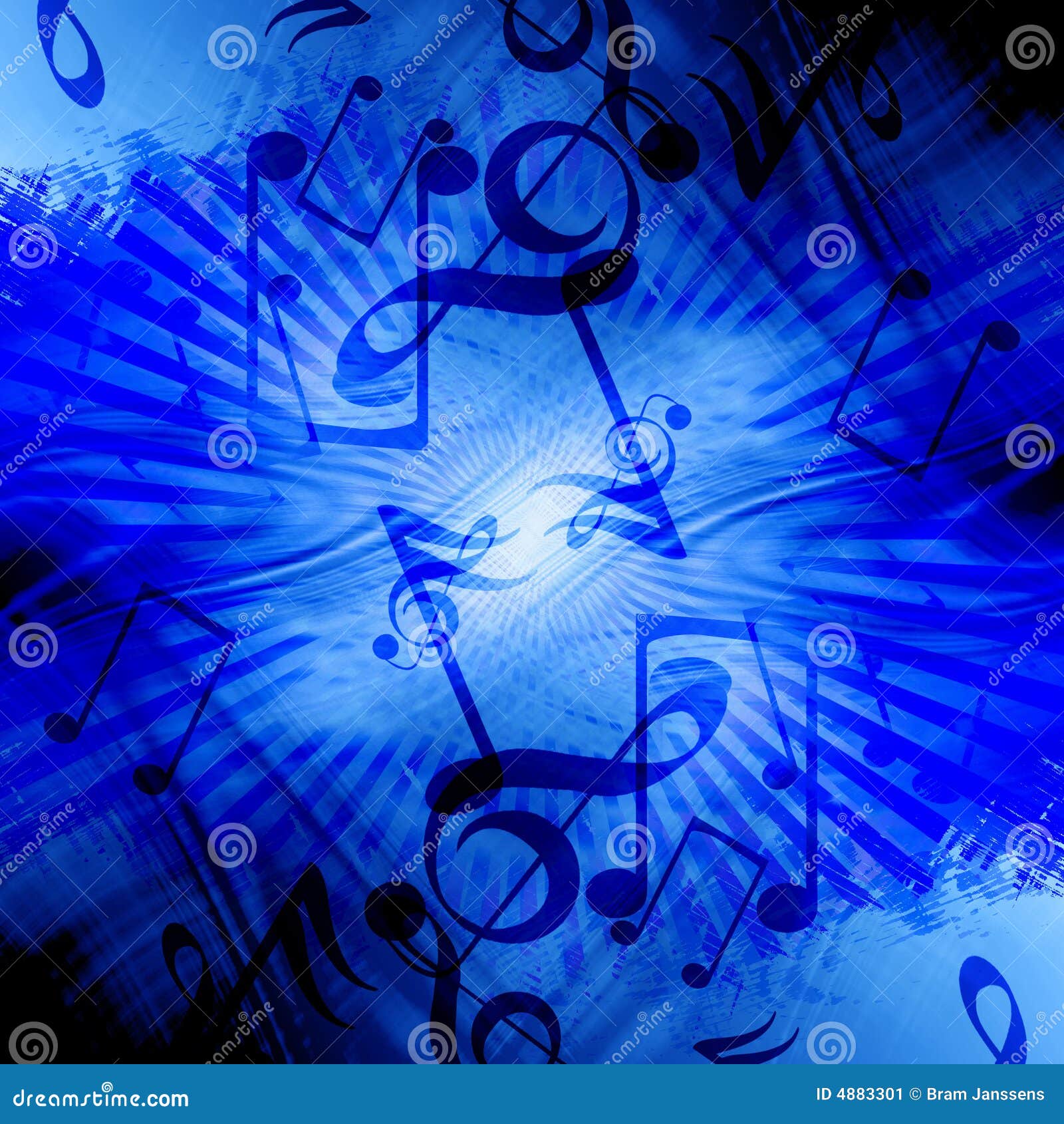 Musical background stock illustration. Illustration of effects - 4883301
