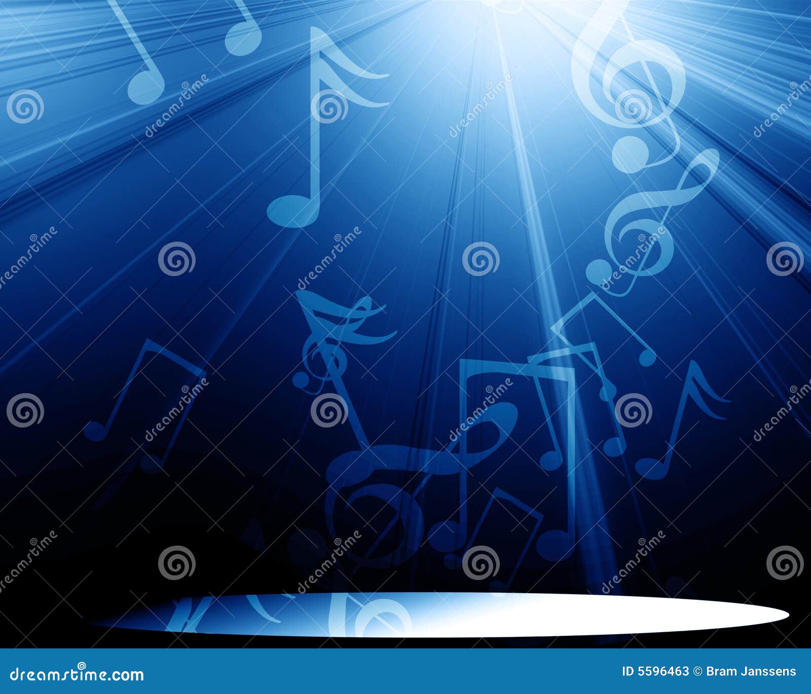 Musical background stock illustration. Illustration of music - 5596463