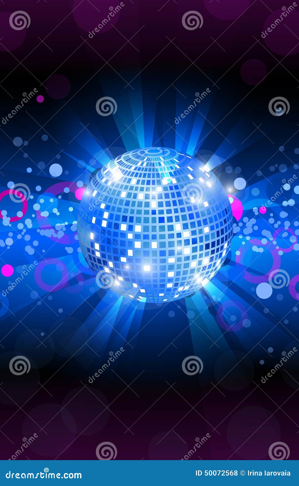 Blue Dance Floor Background Royalty-Free Stock Photography ...