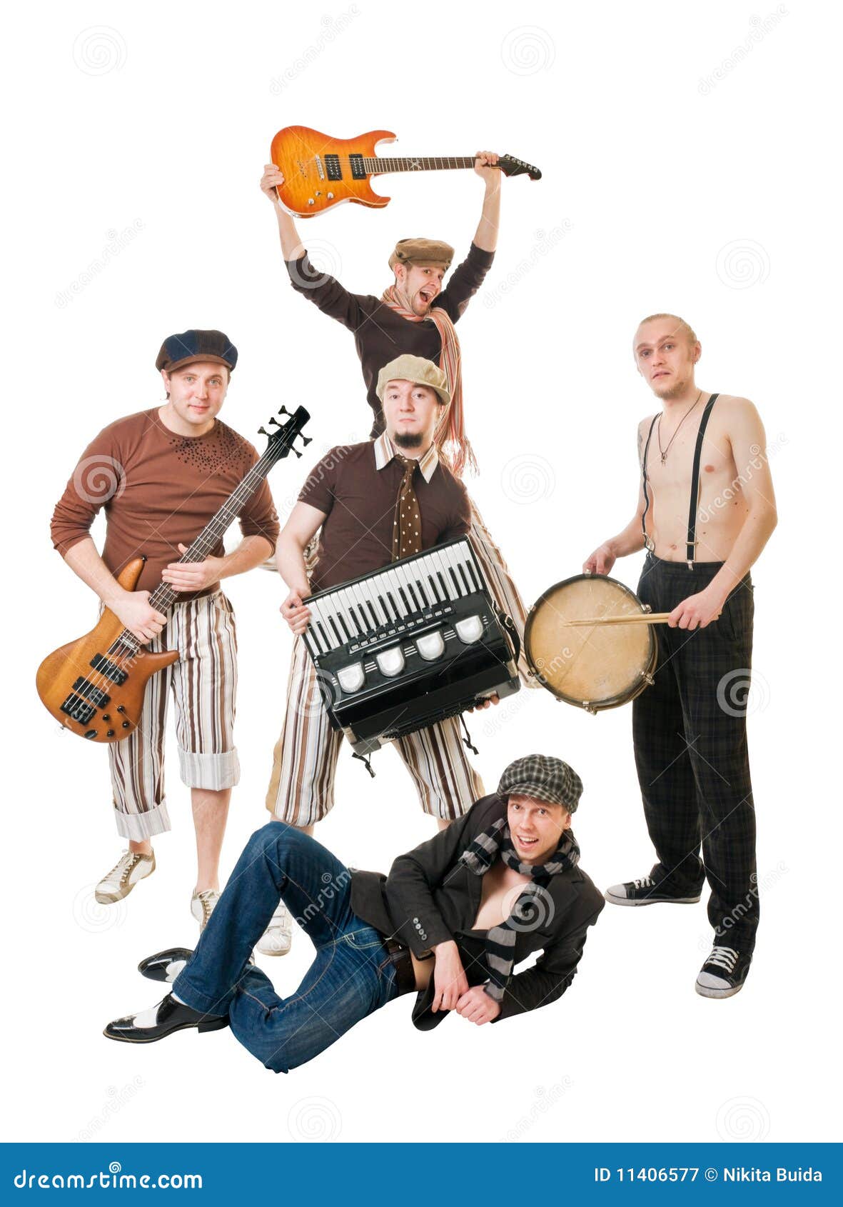 Musical band stock image. Image of adult, expressive - 11406577