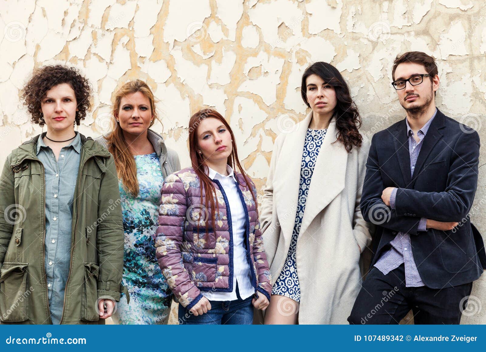 Four-person musical band stock photo. Image of serious - 107489342