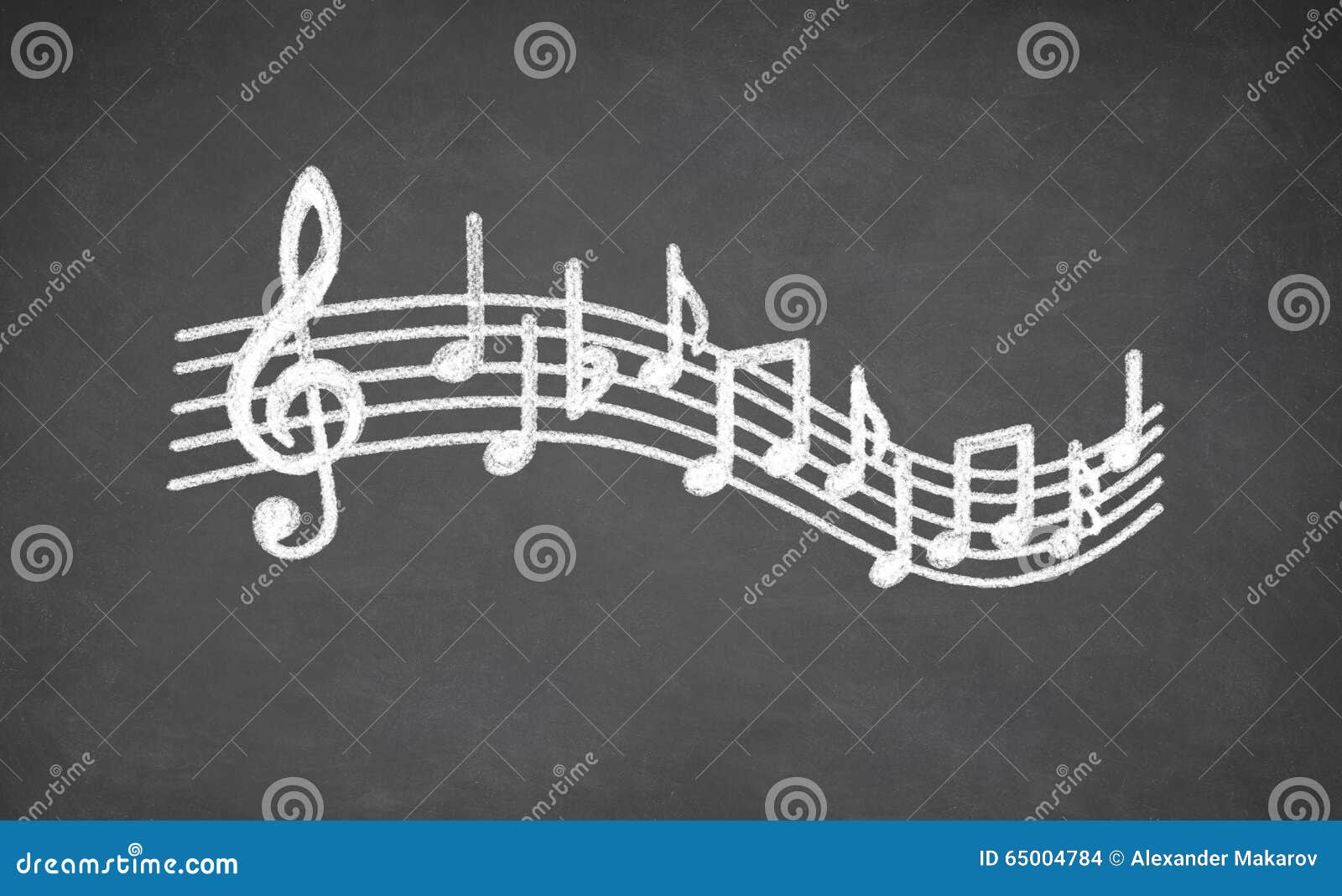 Musical Black board stock photo. Image of chord, chalk - 65004784