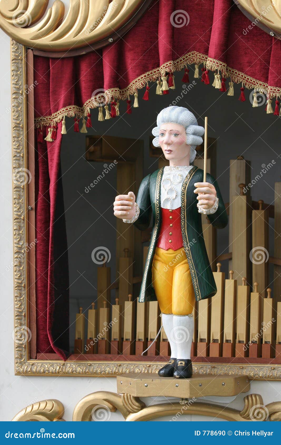 Musical Conductor stock photo. Image of conduction, vintage - 778690