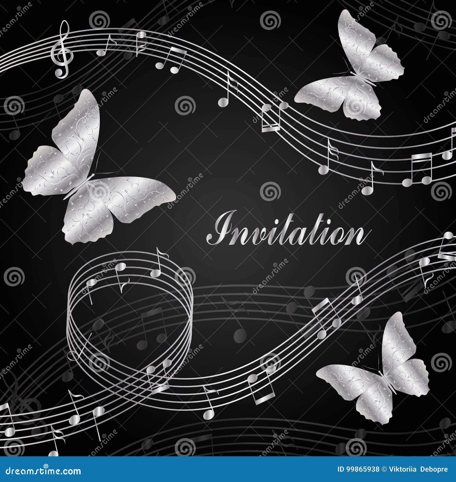Musical design elements stock vector. Illustration of abstract - 99865938