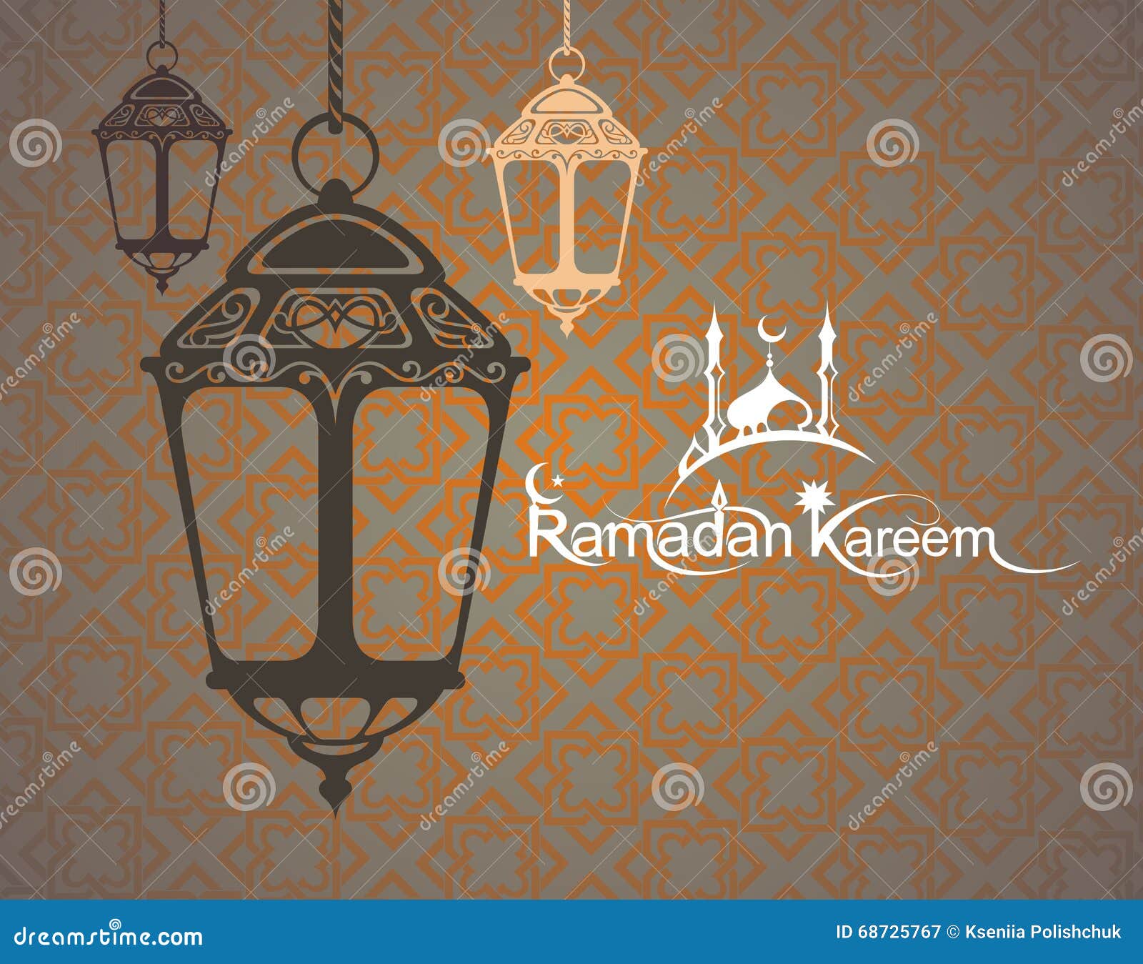 Musical Design Elements Set Stock Vector - Illustration of ramadan ...