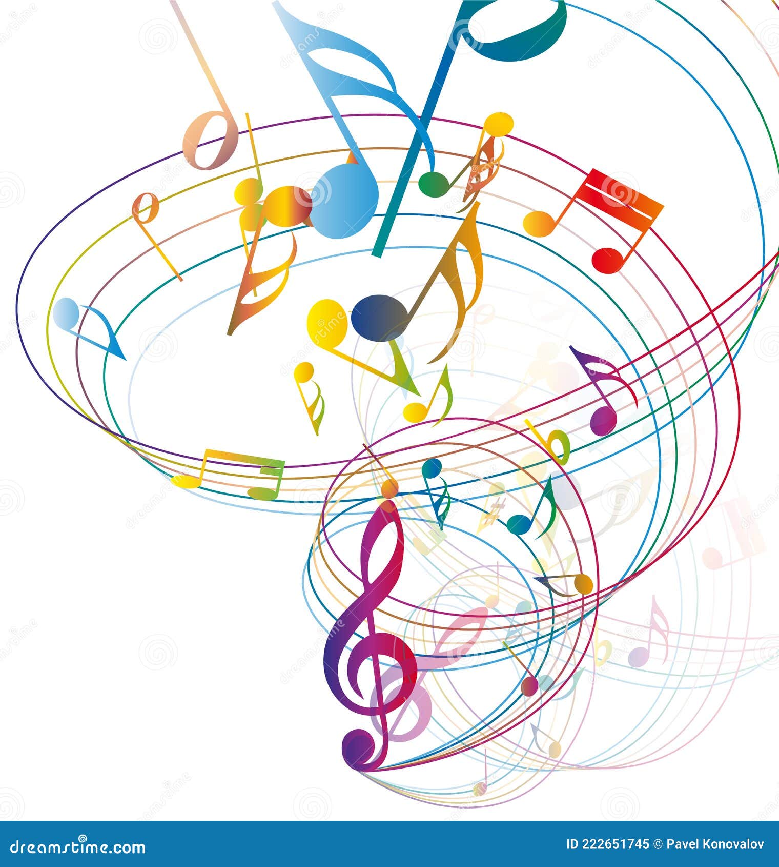 Colourful Music Designs