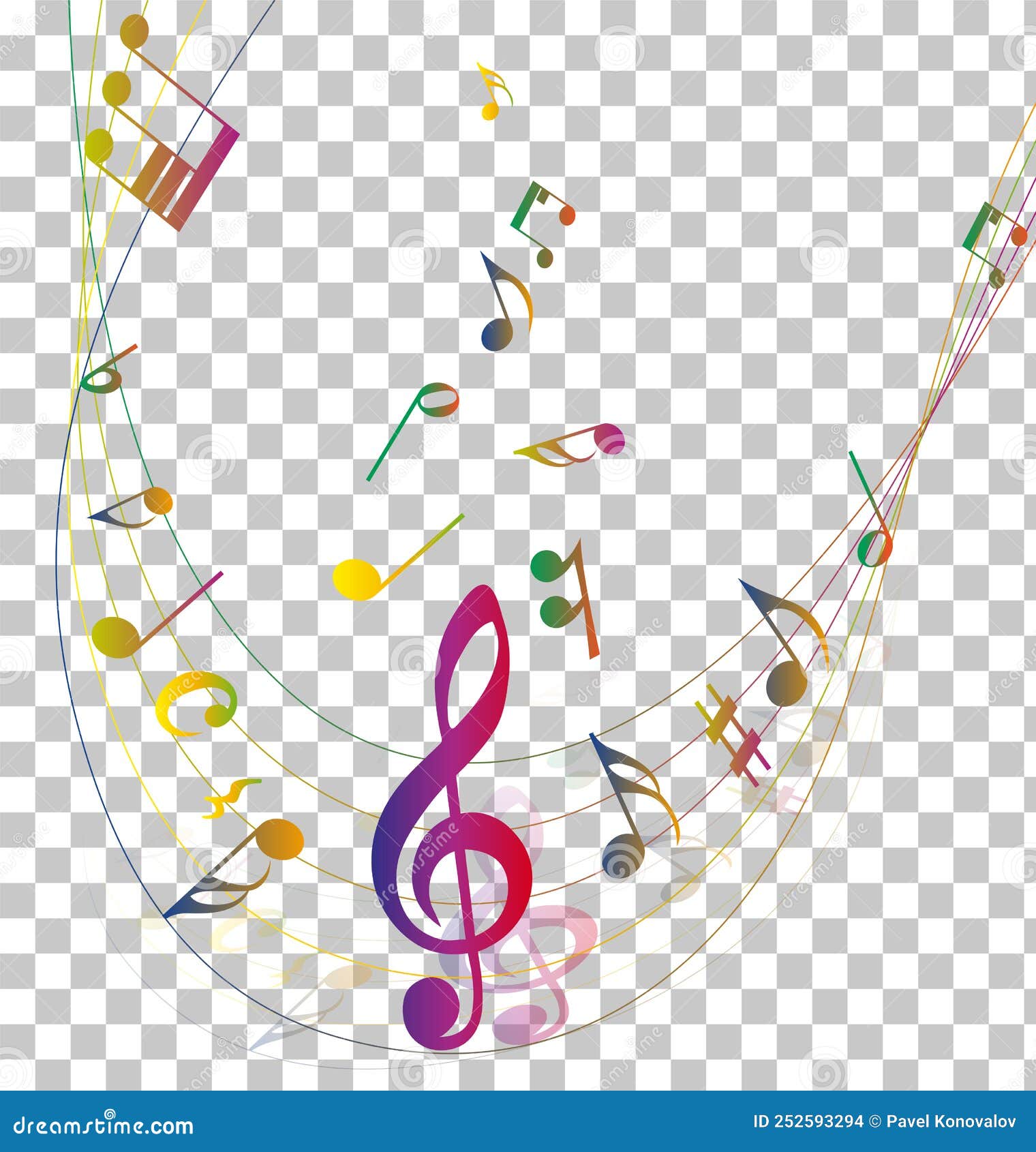 Musical Design stock vector. Illustration of beautiful - 252593294
