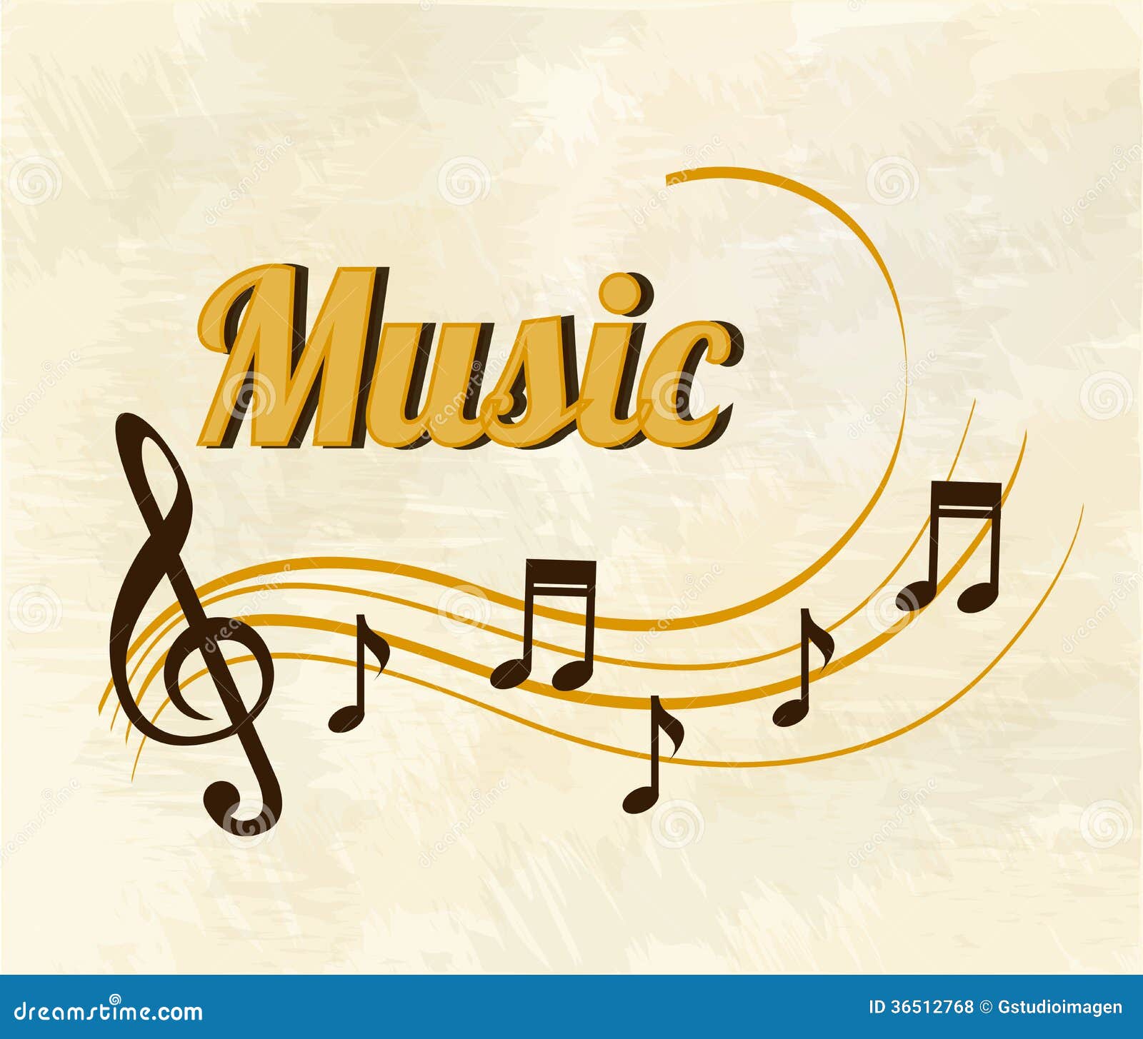 Musical design stock vector. Illustration of icons, conservatory - 36512768