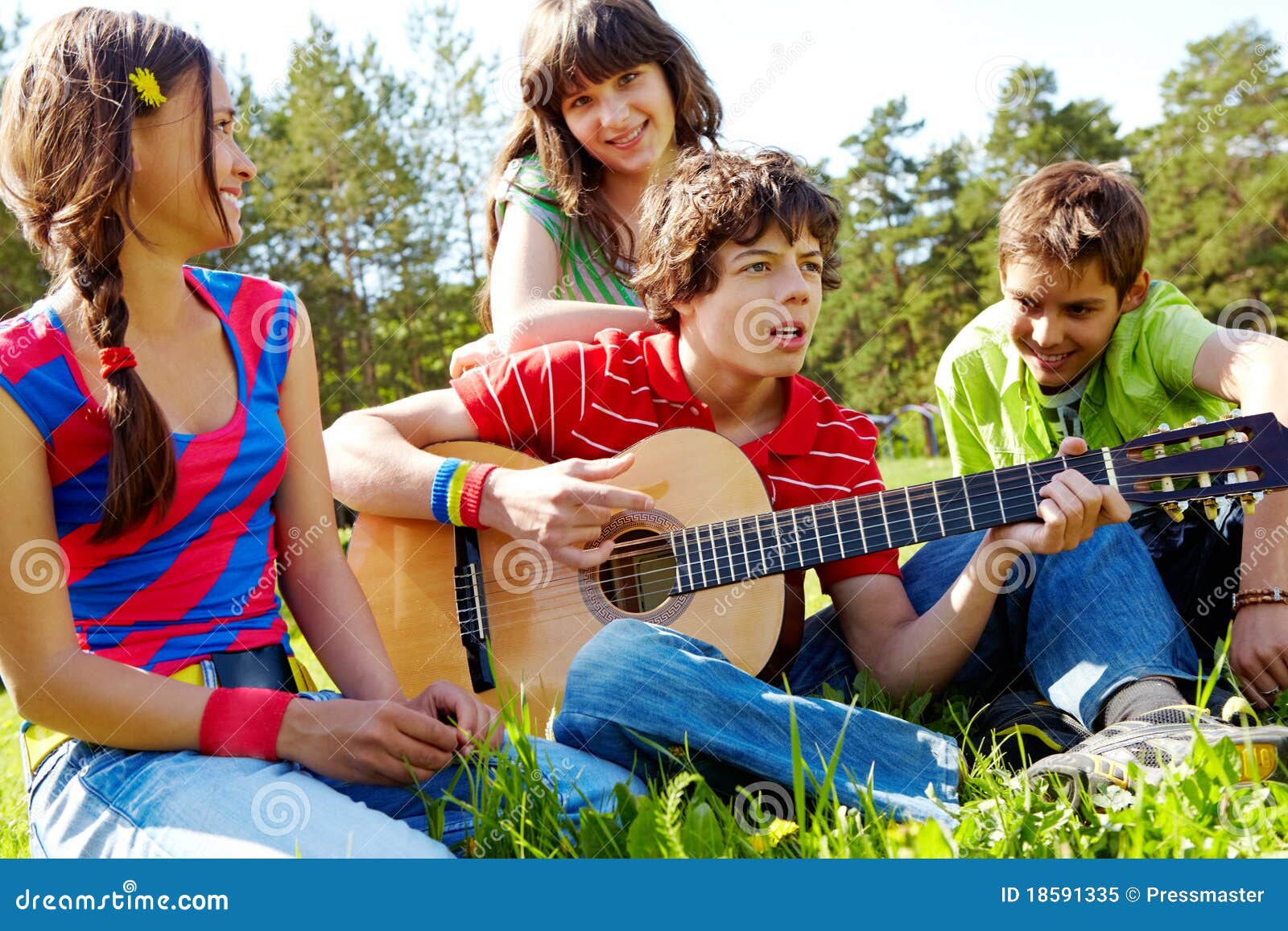 Musical entertainment stock image. Image of outdoors - 18591335