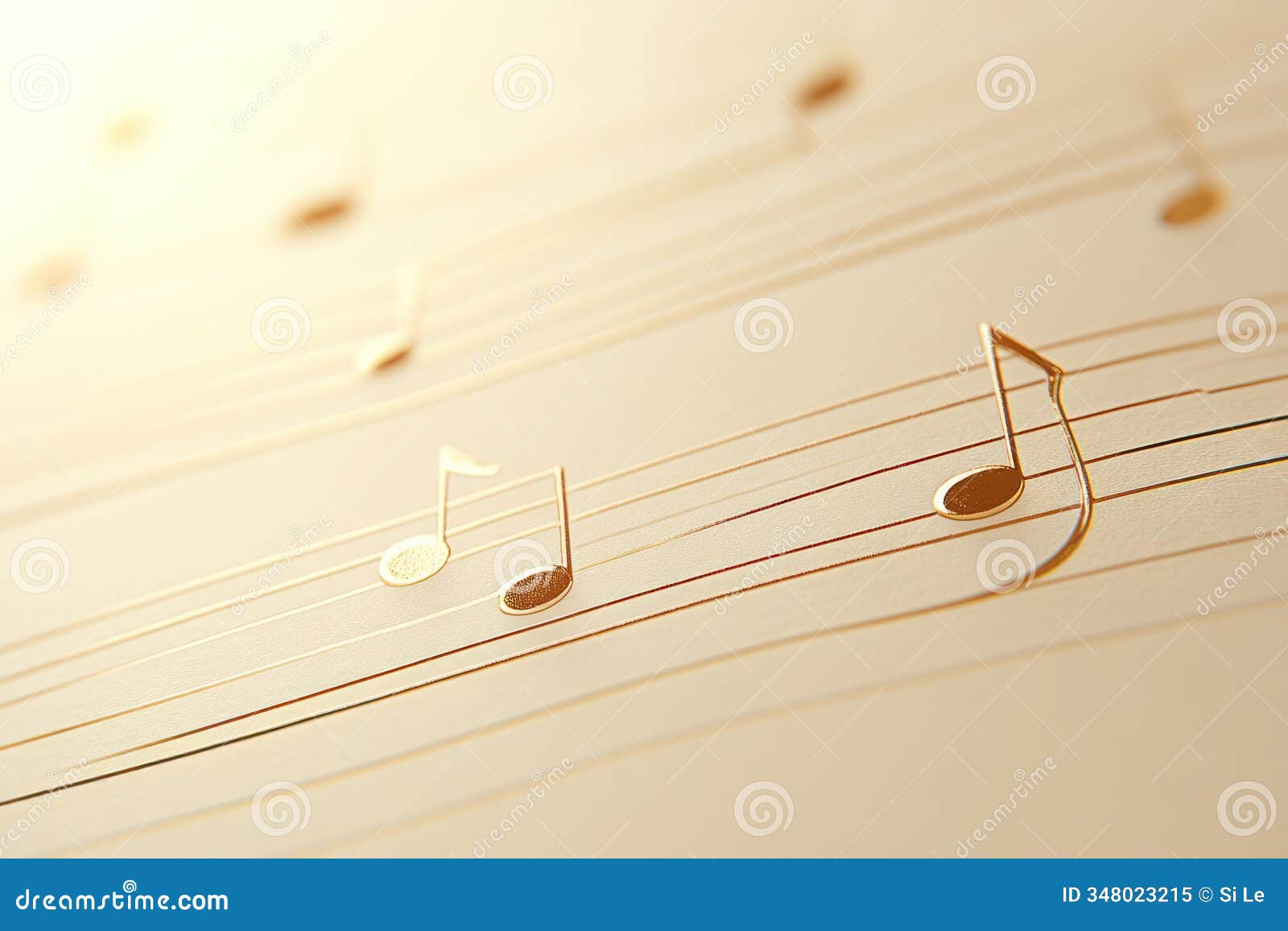 Musical Ephemera Border With Text Backgrounds For Documents Stock Photo ...