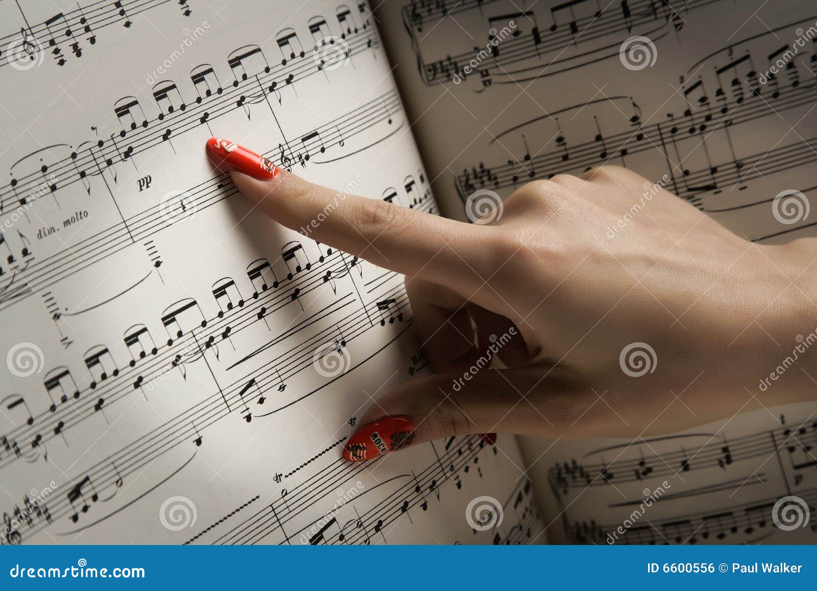 Musical finger stock photo. Image of notes, music, manicure - 6600556