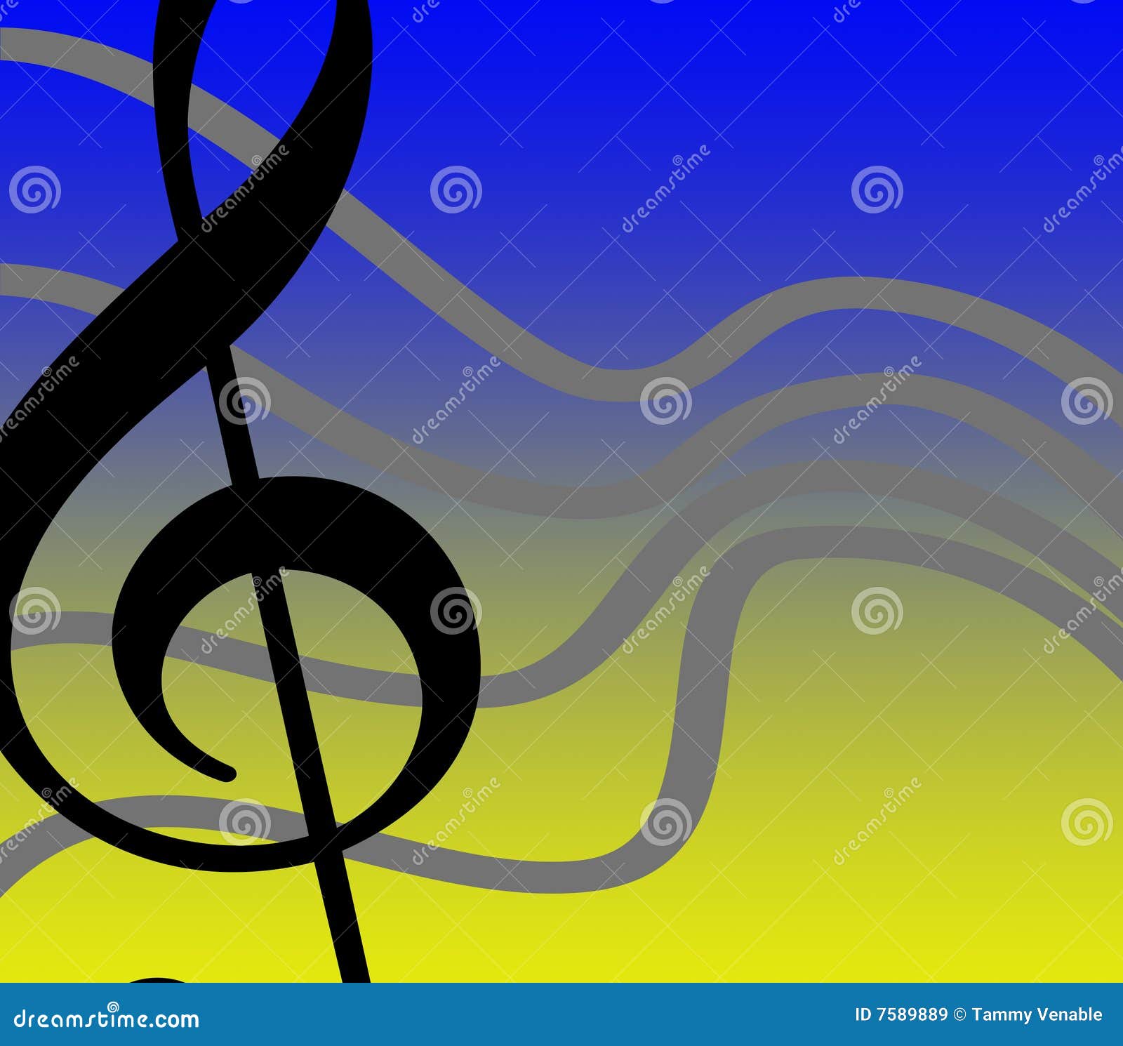 Musical Freedom stock illustration. Illustration of music - 7589889