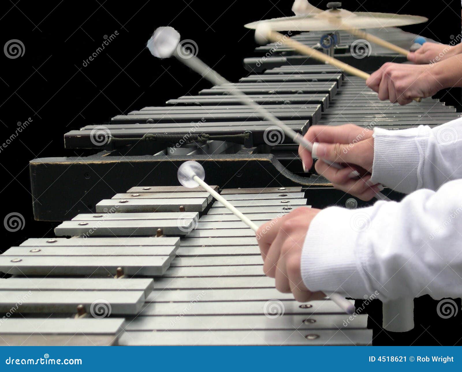 Musical hands stock image. Image of sounds, xylophone - 4518621