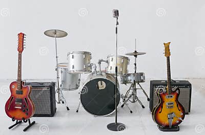 Musical instrument group stock photo. Image of drum, metal - 21498964