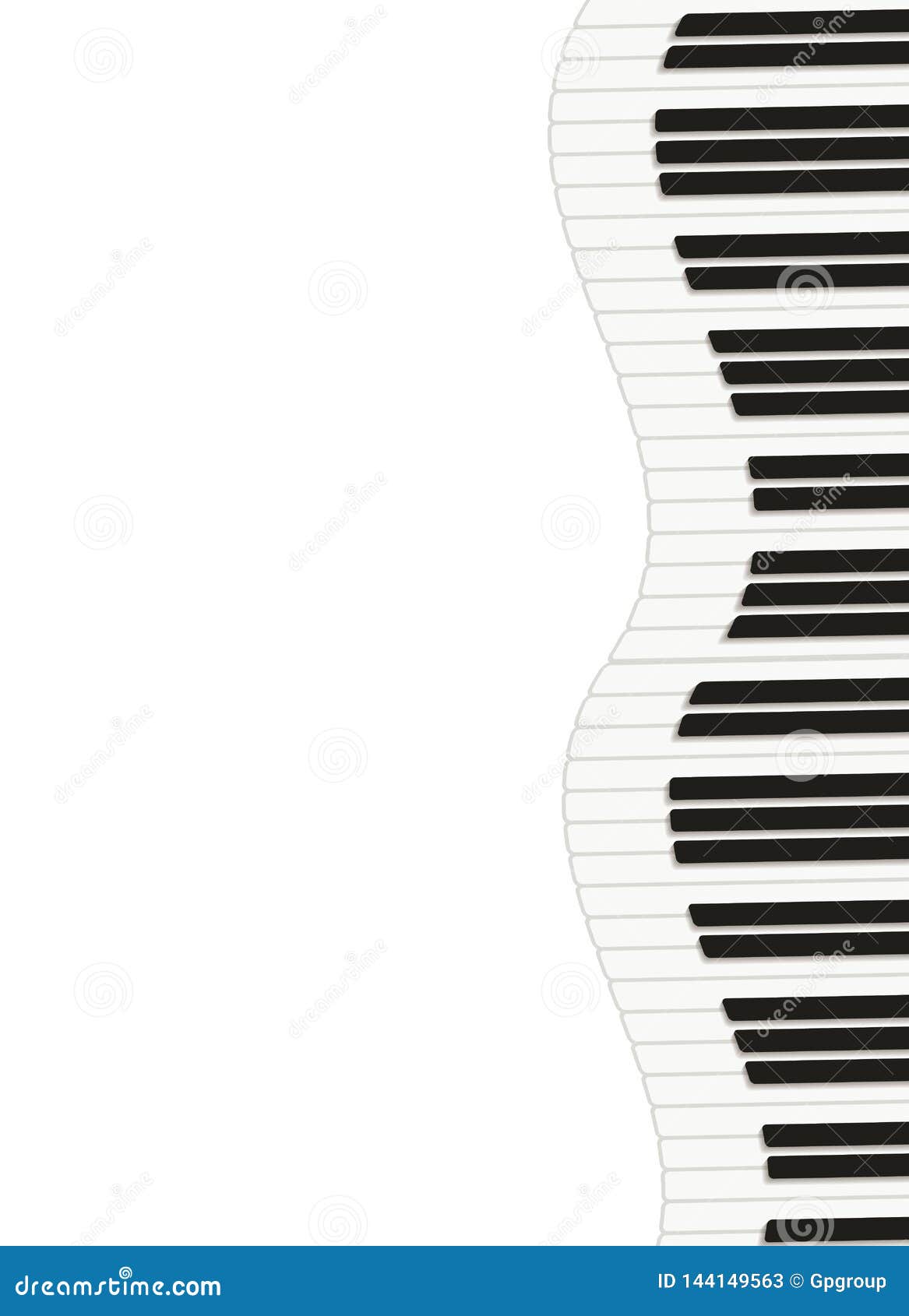 Musical Instrument Pattern Piano Keyboard Stock Vector - Illustration ...