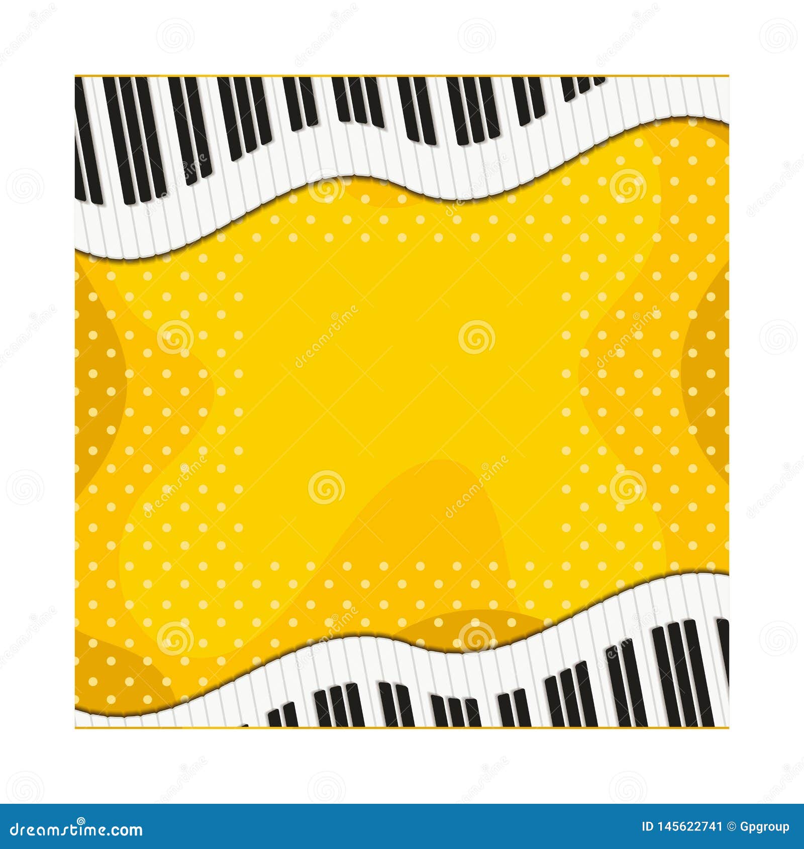 Musical Instrument Pattern Piano Keyboard Stock Vector - Illustration ...