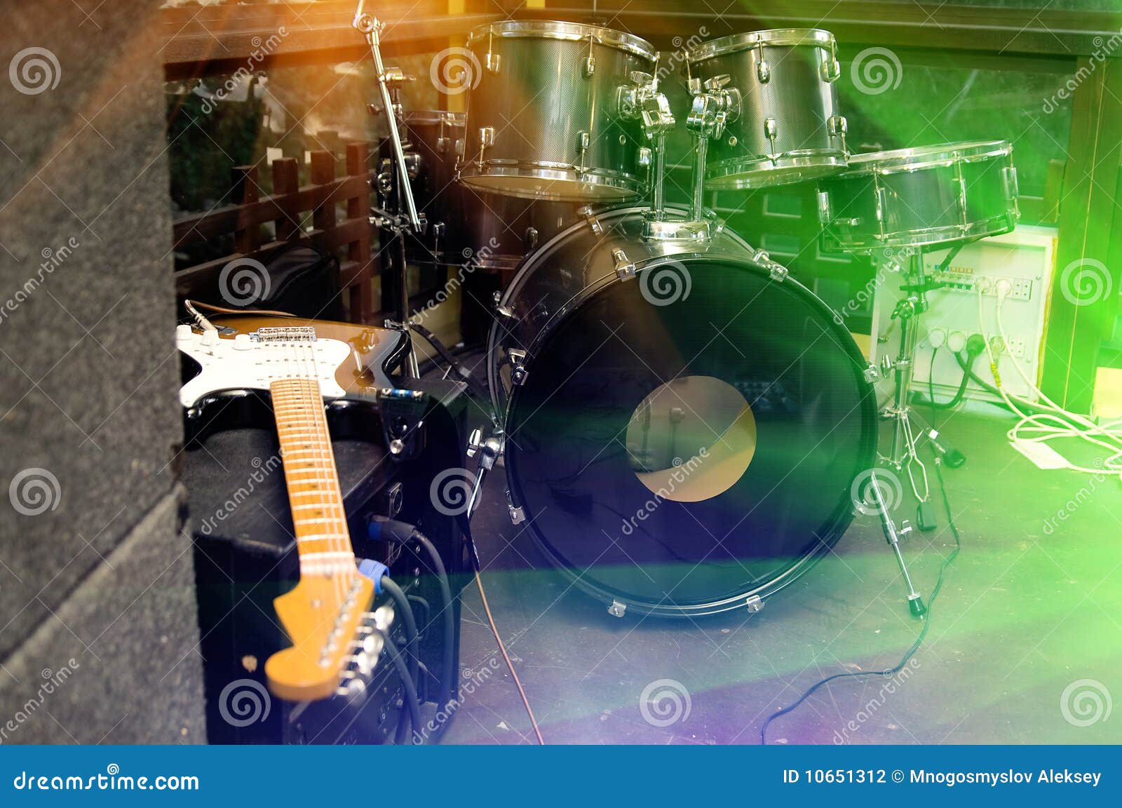 Musical instruments stock photo. Image of sound, bright - 10651312