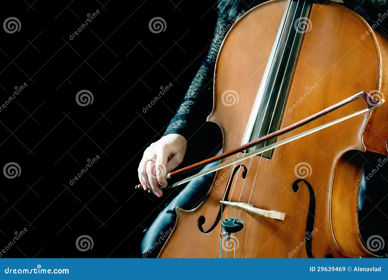 Musical instruments cello stock image. Image of black - 29639469