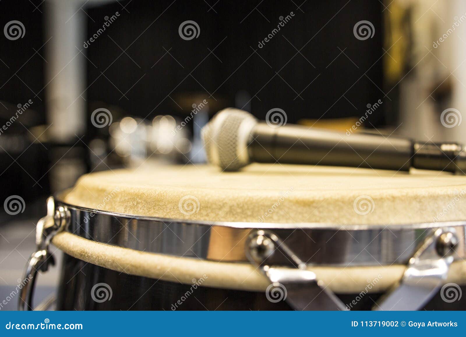 Musical Instruments in a Class Room Stock Photo - Image of metal ...