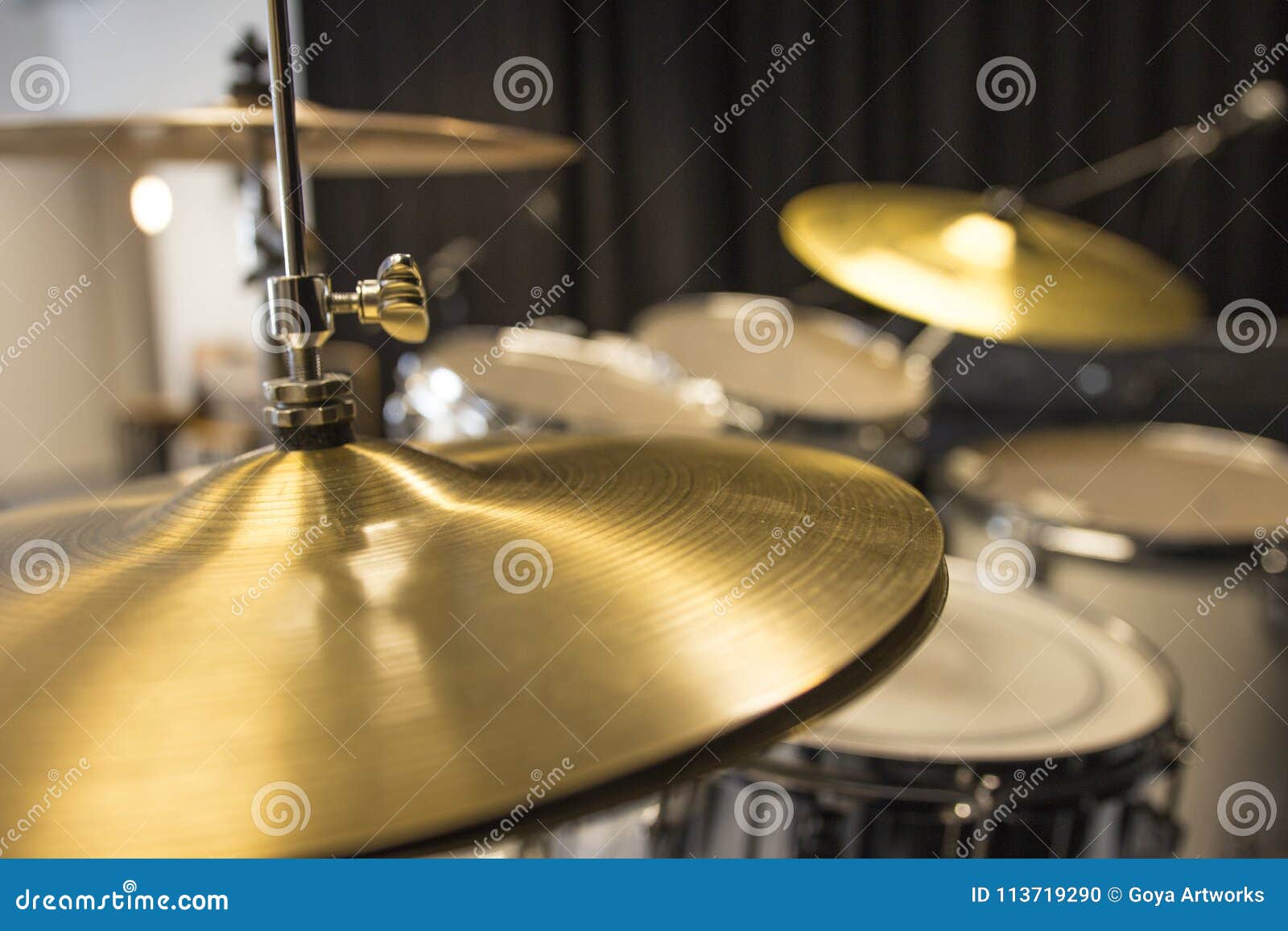 Musical Instruments in a Class Room Stock Photo - Image of ...