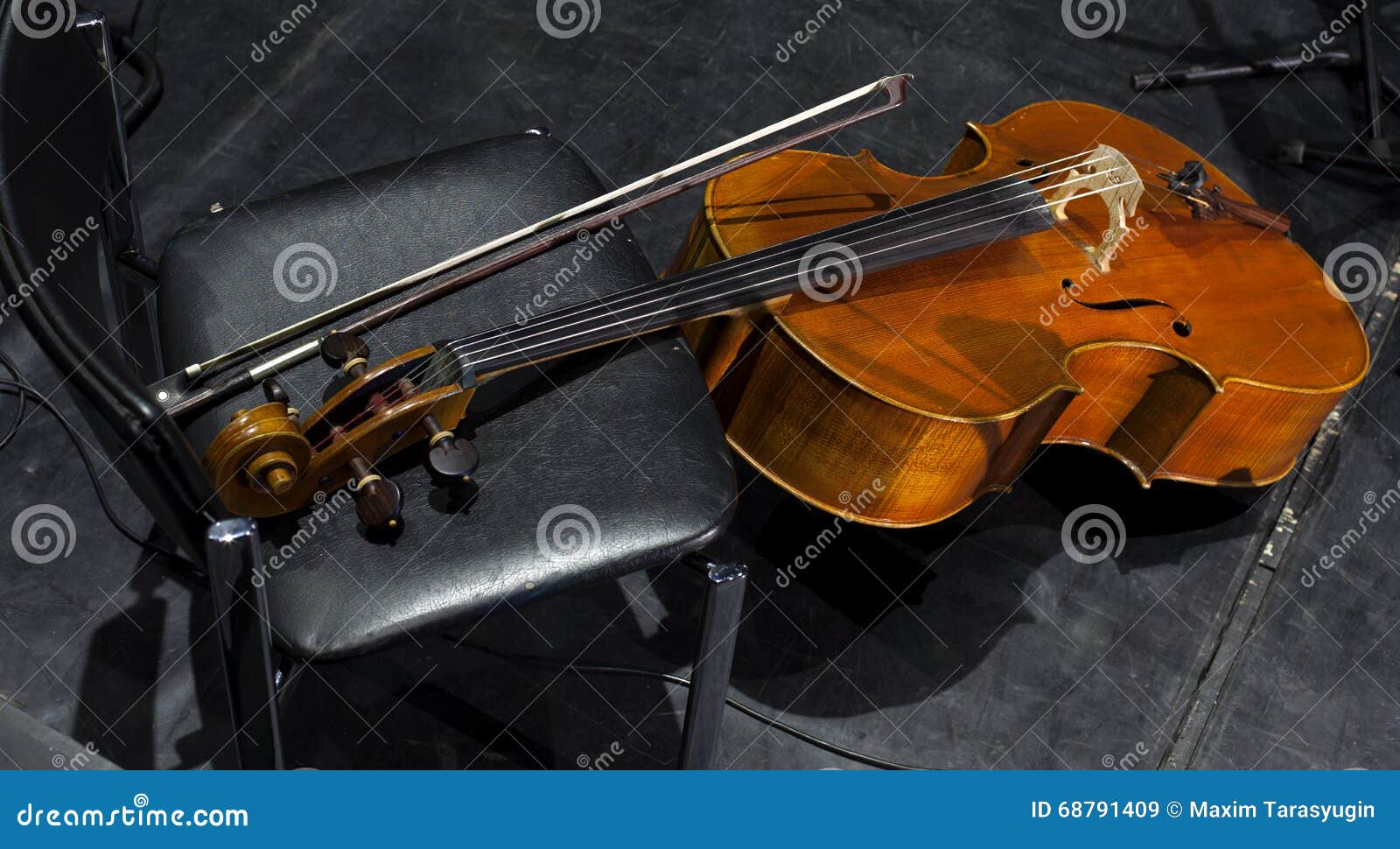 Musical instruments. stock image. Image of orchestra - 68791409