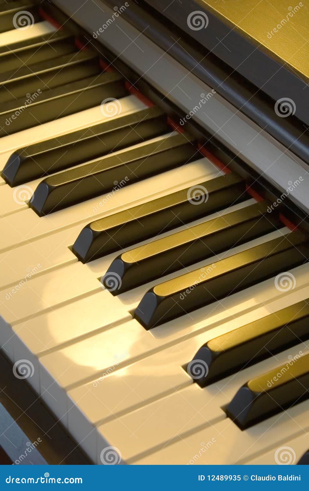 Musical Instruments : Piano Keyboard (7) Stock Image - Image of ...