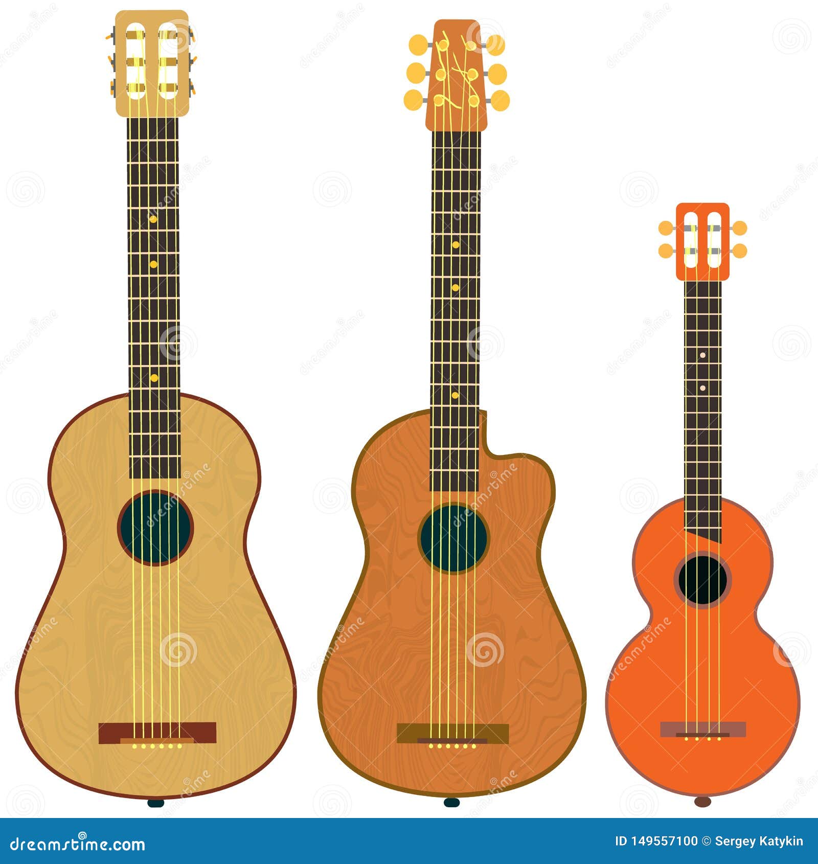 Musical Instruments. String and Stringed Musical Instruments Stock ...