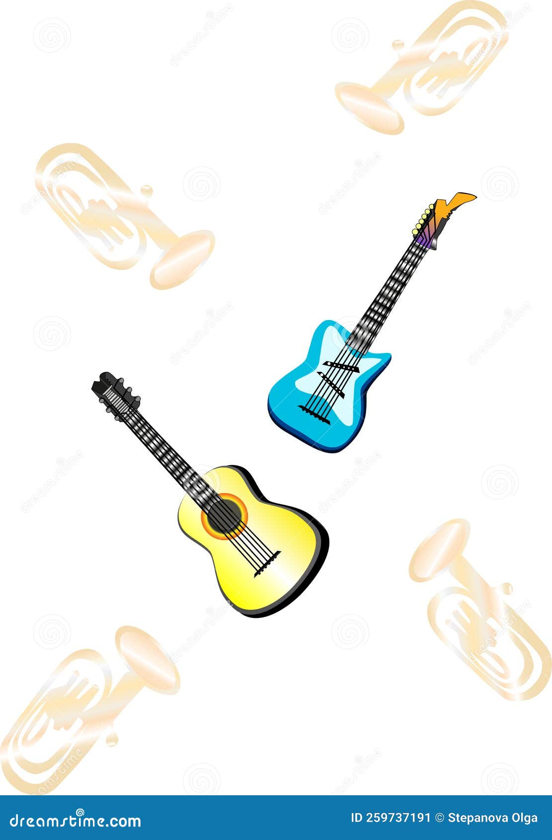 Illustrator Of Instruments Cartoon Vector | CartoonDealer.com #45719537