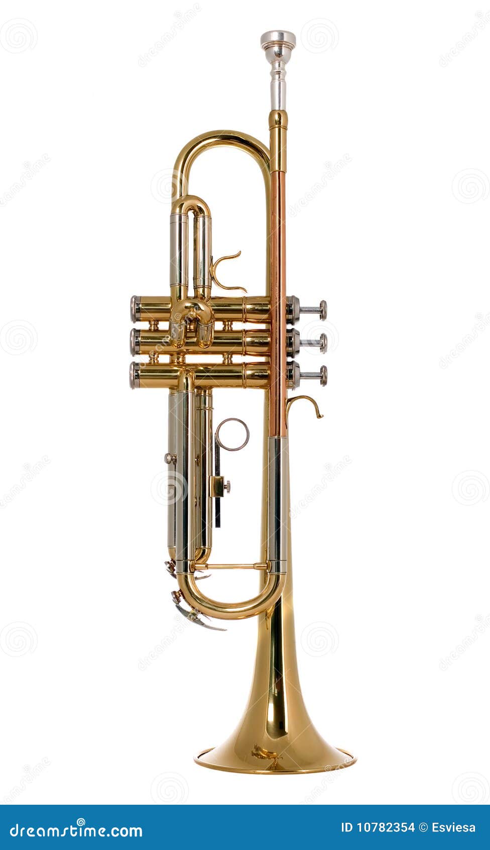 Musical instument trumpet stock photo. Image of musical - 10782354