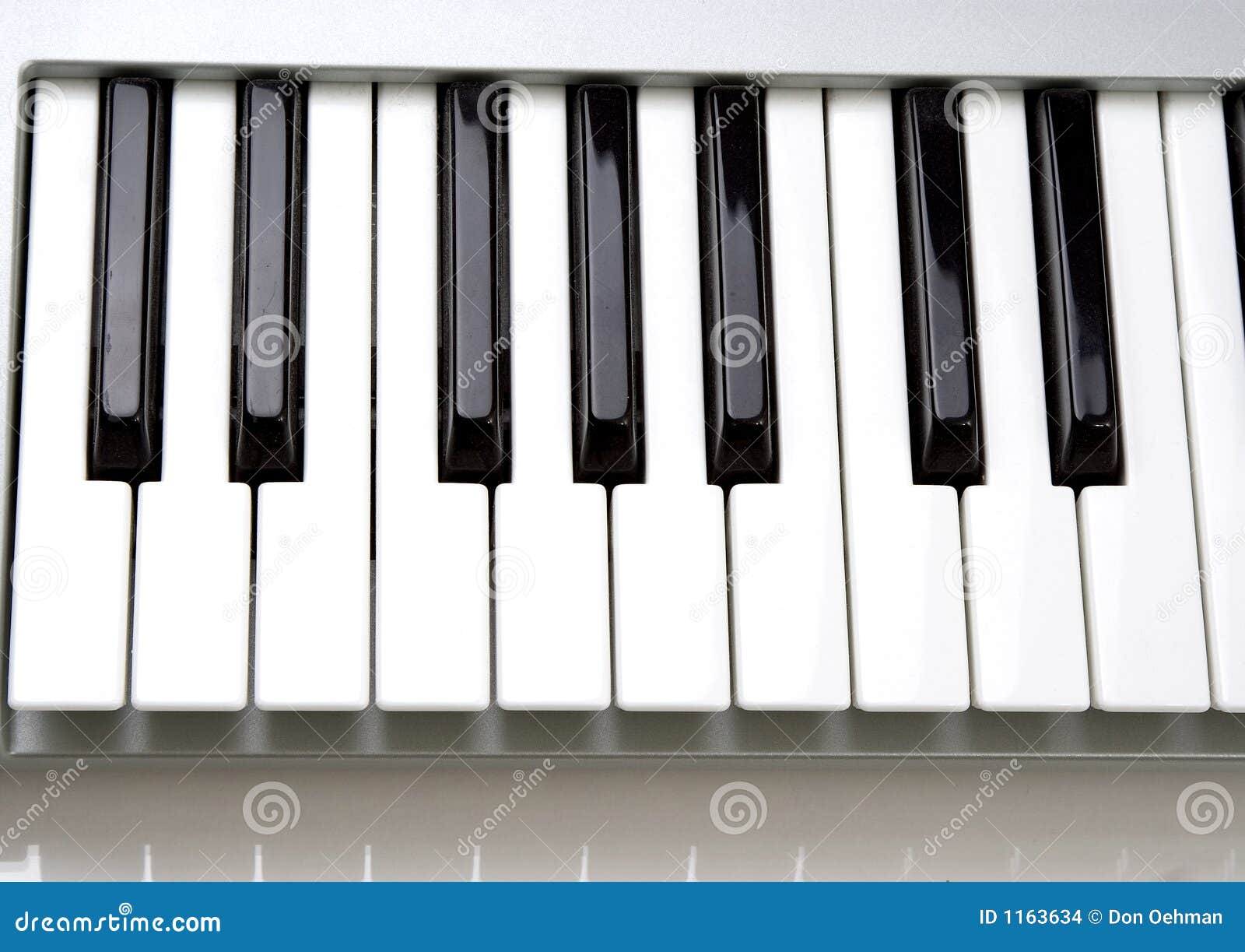 Musical keyboard stock photo. Image of musical, harmony - 1163634
