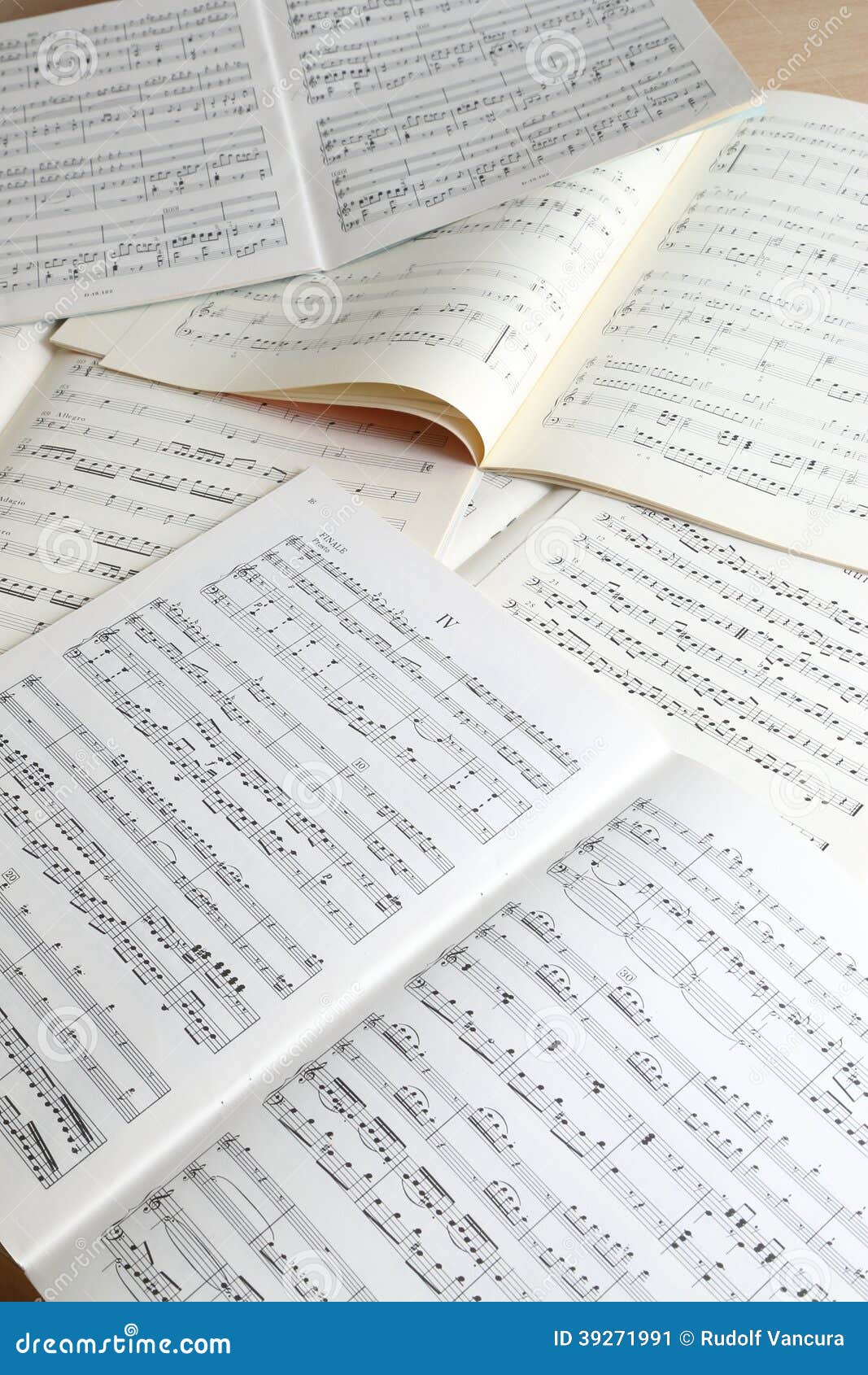 Musical manuscripts stock image. Image of melody, details - 39271991