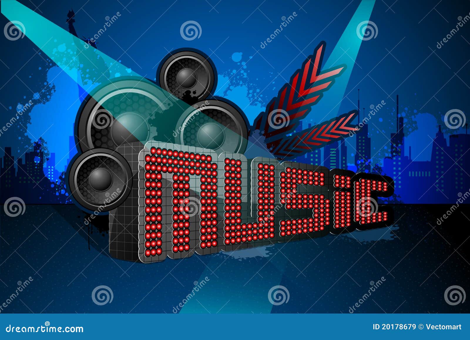 Musical Night stock illustration. Illustration of jazz - 20178679