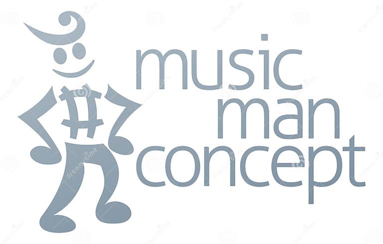 Musical Note Mascot stock vector. Illustration of mascot - 95714180