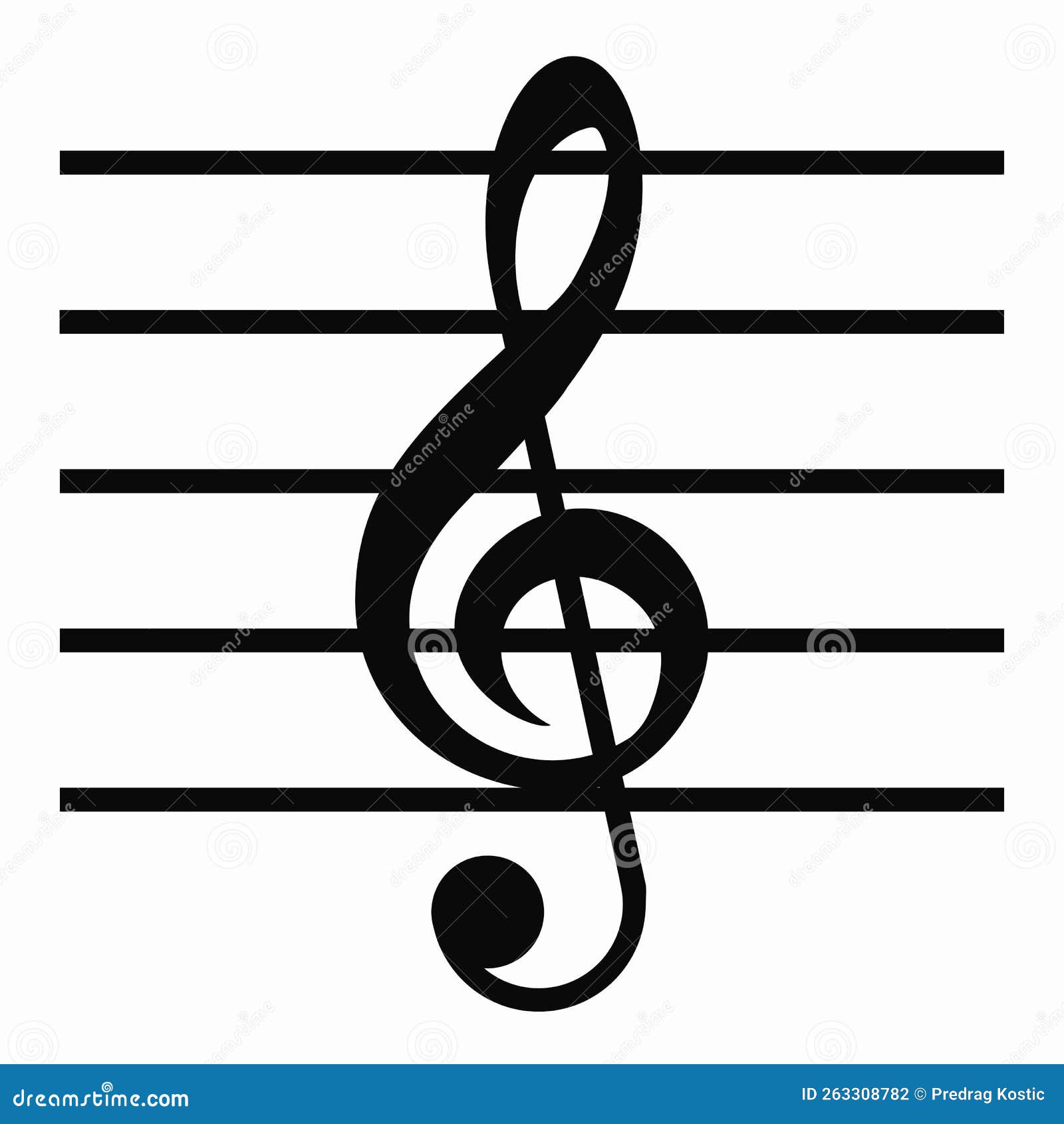 Musical note stock illustration. Illustration of drawing - 263308782 Musical note stock illustration. Illustration of drawing - 263308782