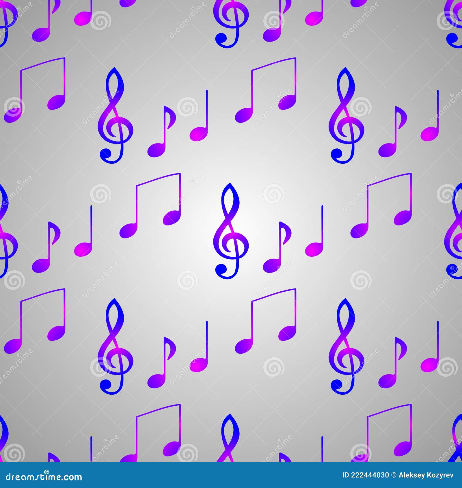 Musical note pattern stock vector. Illustration of background - 222444030