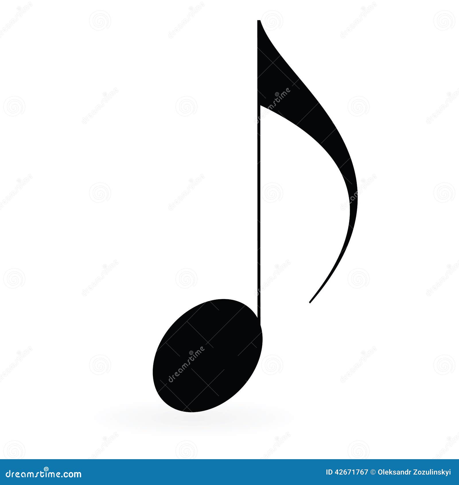 Musical note. Raster #1 #1 stock illustration. Illustration of artistic ...