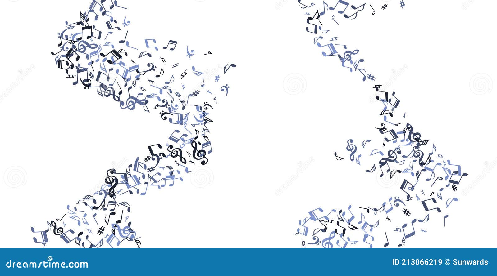 Musical Note Symbols Vector Design. Symphony Stock Vector ...