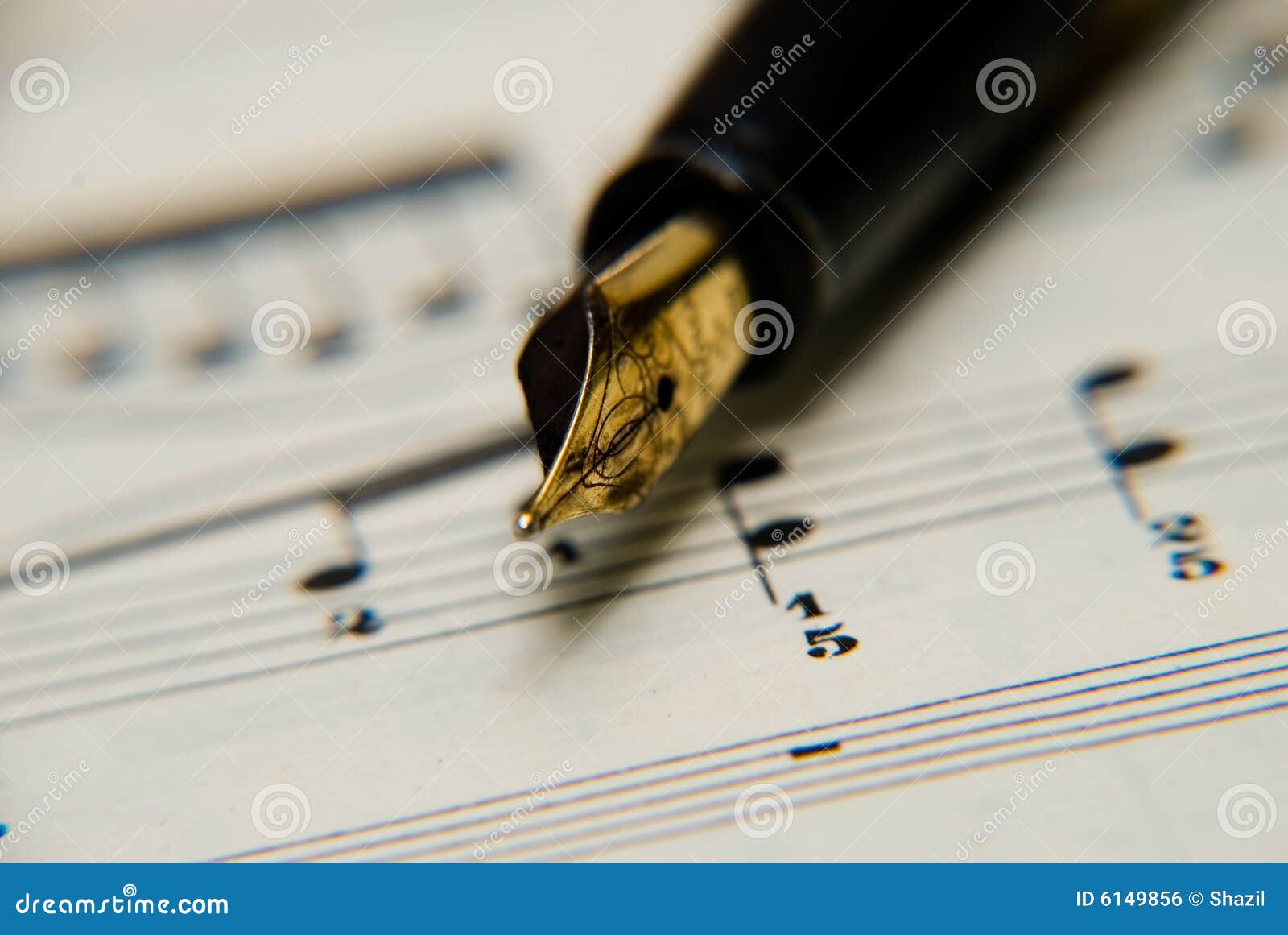 Musical notes stock photo. Image of page, sheet, musician - 6149856