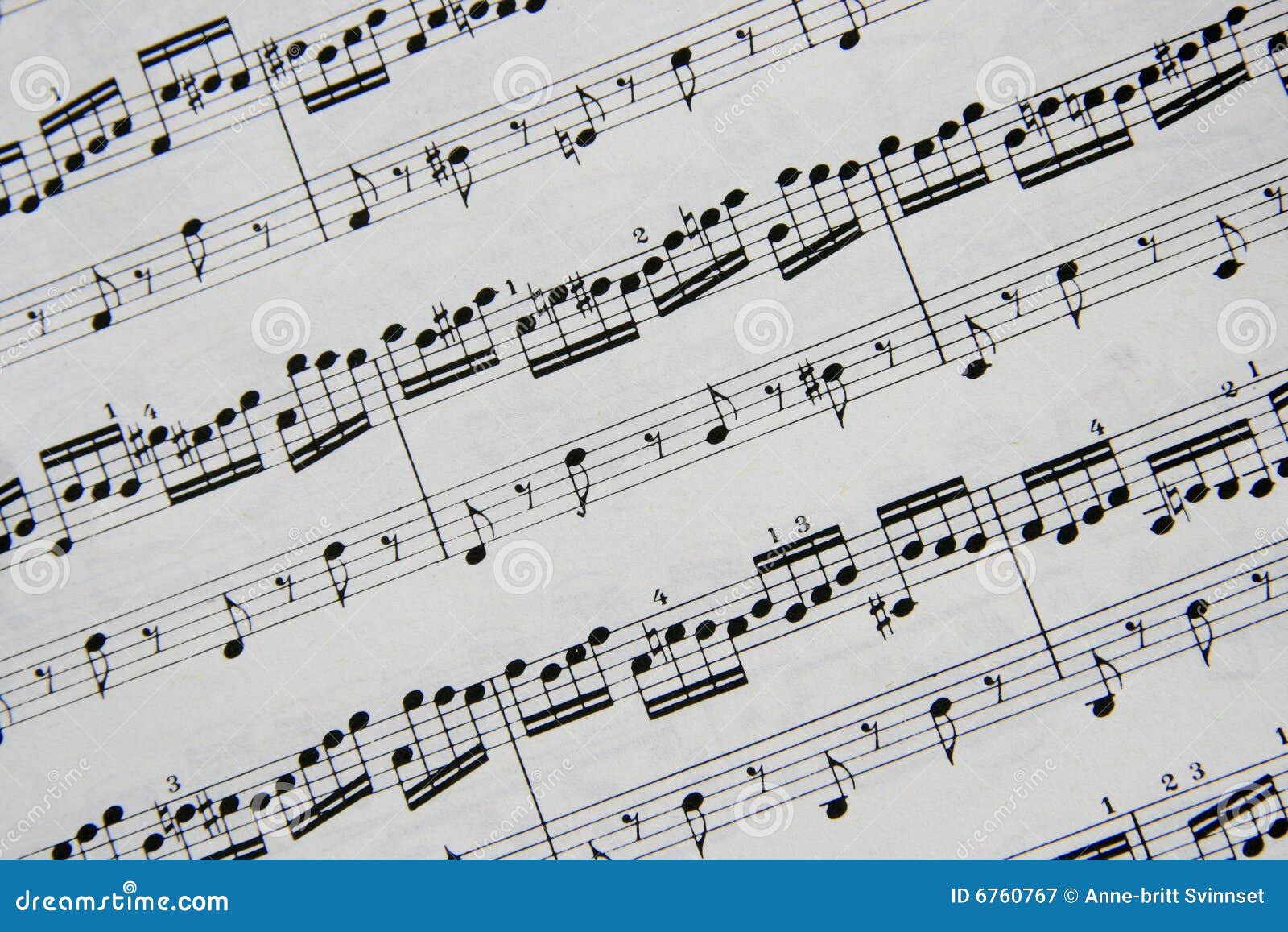 Musical notes stock image. Image of classics, notes, musical - 6760767