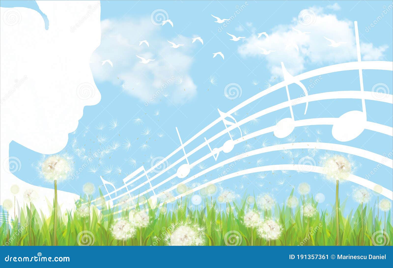 Musical notes stock vector. Illustration of seductive - 191357361