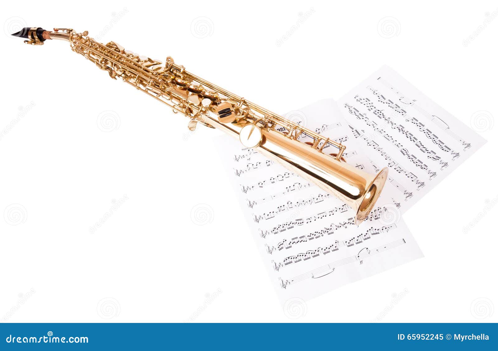 Musical Notes and Saxophone Stock Image - Image of jazz, blues: 65952245