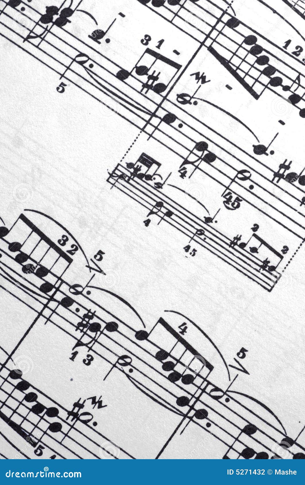 Musical notes sheet stock illustration. Illustration of letter - 5271432
