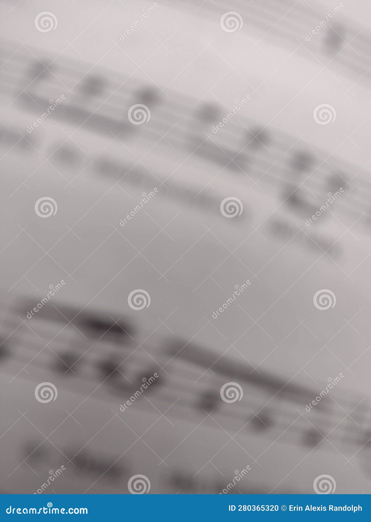 Musical Notes, Sheet Music Blurred Background Editorial Image - Image ...
