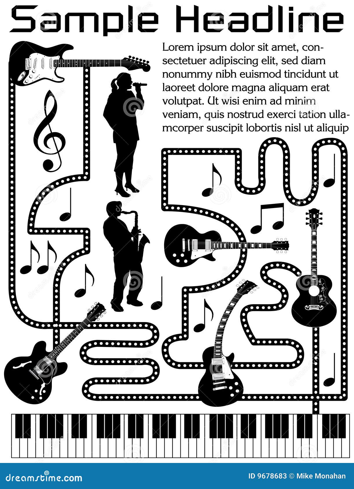 Musical Page Stock Illustrations – 5,767 Musical Page Stock ...