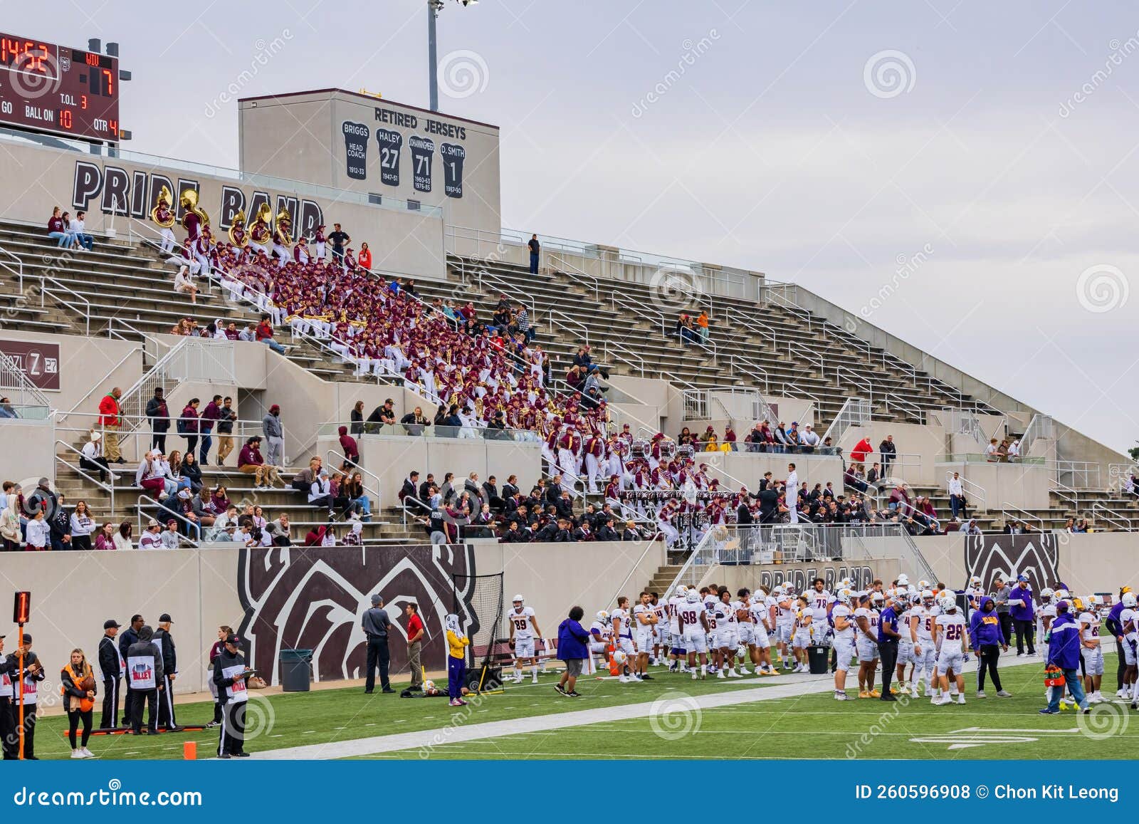 Musical Performance in Robert W. Plaster Stadium Editorial Stock Photo ...