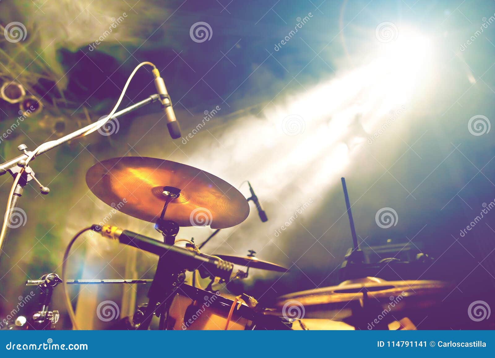 Musical Performance on Stage.Recreation and Music Show Stock Image ...