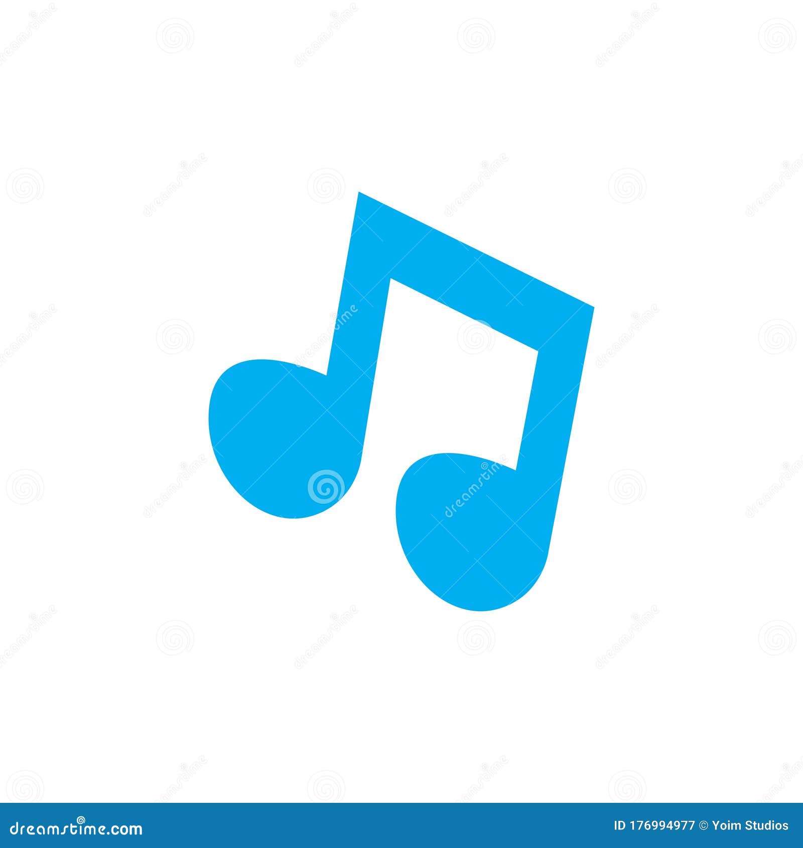 Musical Scale Graphic Design Template Vector Isolated Stock Vector ...