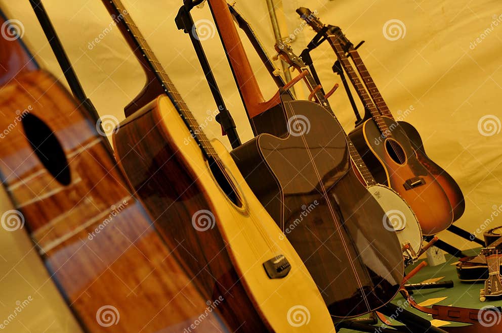 Musical Stringed Instruments Stock Image - Image of festival, angle ...