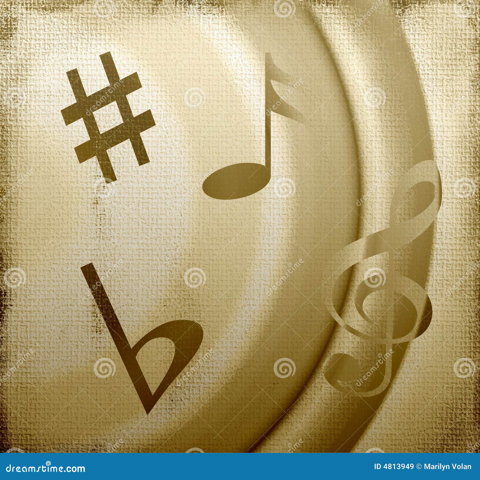 Set Of Musical Symbols , Elements Of Musical Symbols, Icons And ...