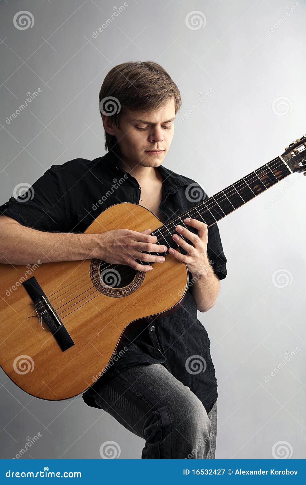 Musican stock image. Image of loud, music, musician, acoustical - 16532427